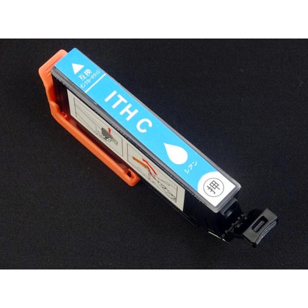 [旧ラベル] ITH-C エプソン用 ITH イチョウ 互換インクカートリッジ シアン EP-709A EP-710A EP-711A EP-810AW EP-810AB EP-811AB ...