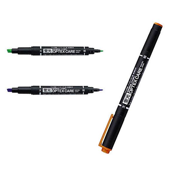 当店本日ポイント10倍 ゼブラ ZEBRA 蛍光オプテックス ケア WKCR1 3色から選択 : ビッツ&ボブ Yahoo!店 - 通販 - Yahoo!ショッピング