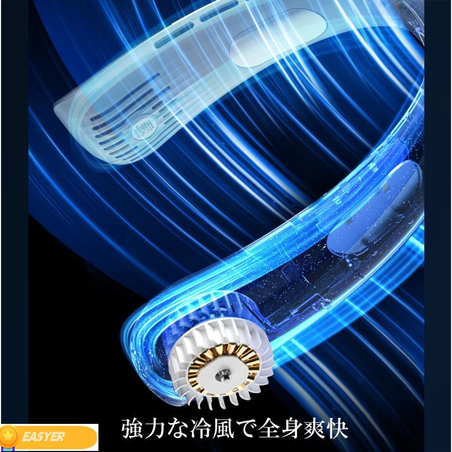 ネッククーラー 首掛け 扇風機 羽なし ネックファン 小型 首かけ扇風機 羽根なし 静音 dcモーター ハンズフリー 充電式 軽量 冷風機 長時間 : Prismatical - 通販 ...