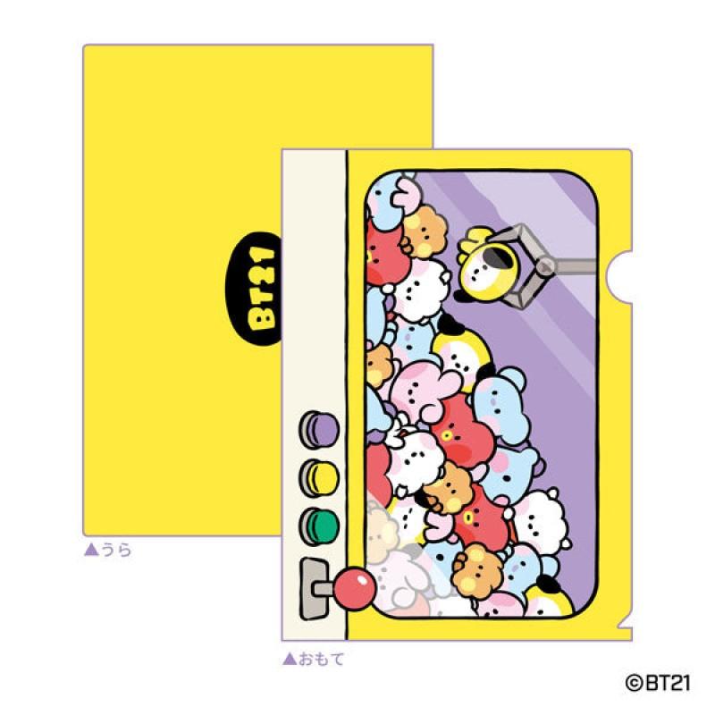 BT21 minini クリアファイル イエロー [ys] : あけらぼ Yahoo!店 - 通販 - Yahoo!ショッピング