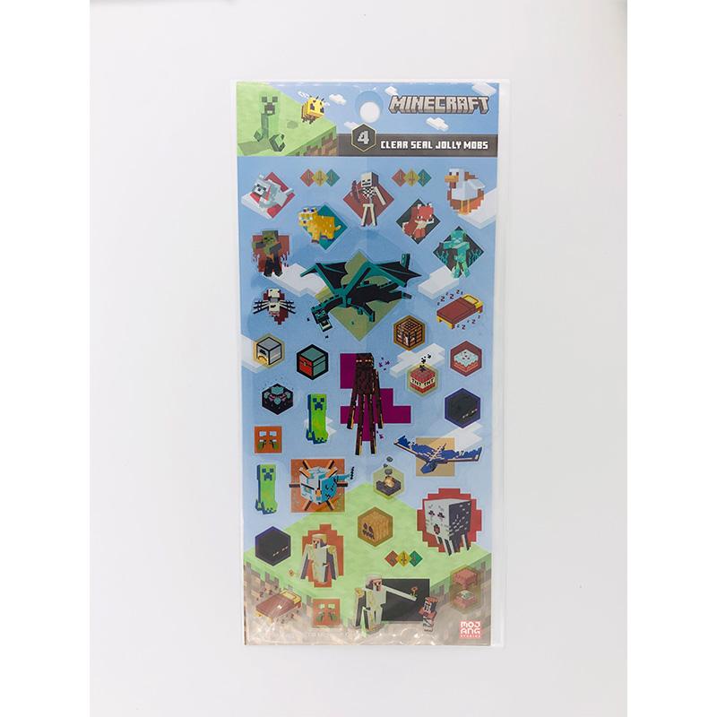 MINECRAFT マインクラフト クリアシール/(4)JOLLY MOBS [ys] : あけらぼ Yahoo!店 - 通販 - Yahoo!ショッピング