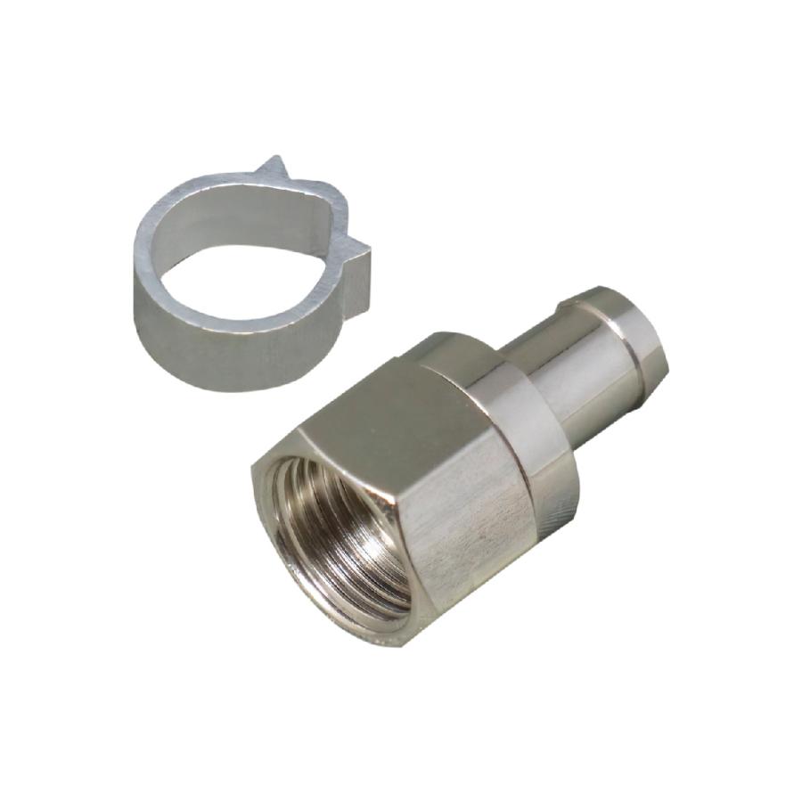 20個入 CFP-5CAL 5Cアルミリングコネクタ F型 アルミリング付き 同軸5C用F型接栓 簡単施工 放送通信機器 : プロポチ ...