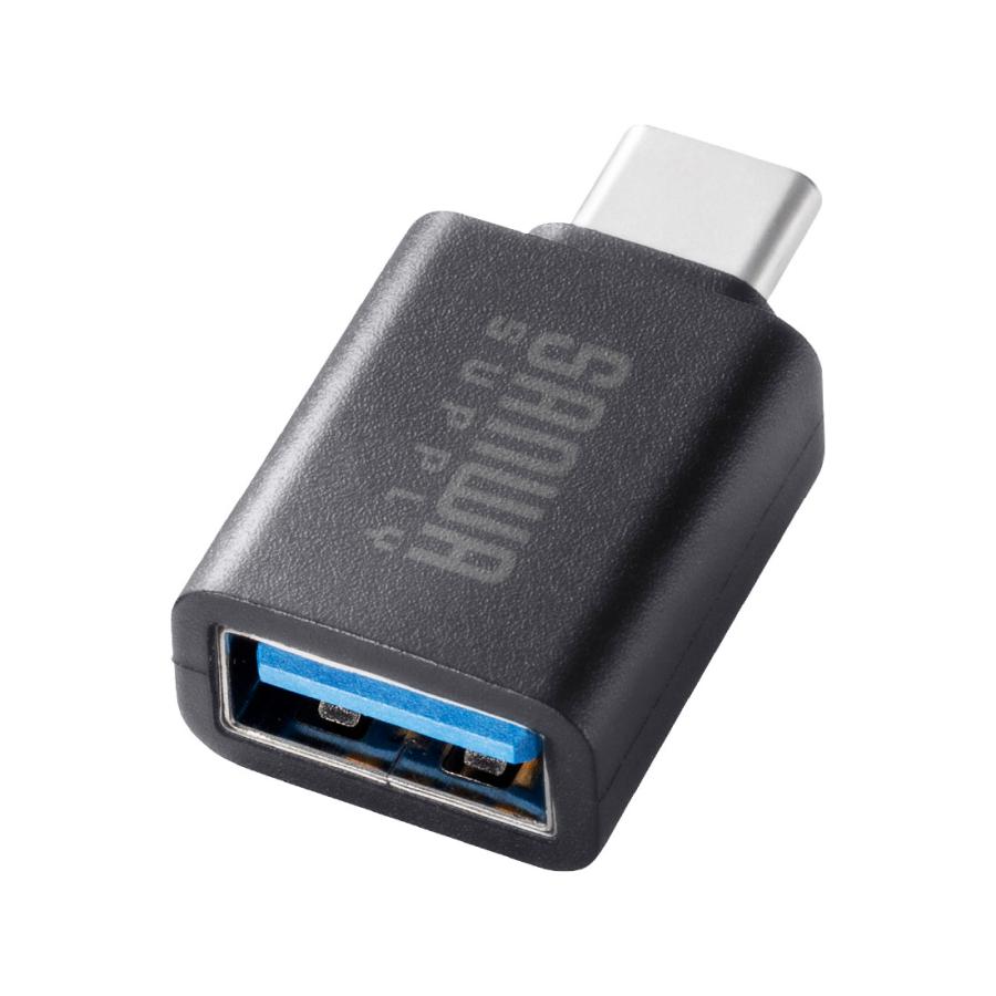 SANWA SUPPLY（サンワサプライ） 【即配】 AD-USB32CAF USB Type-C 変換アダプタ AtoC 高速転送 ...