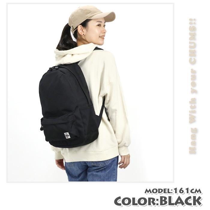 CHUMS リュックサック チャムス 正規品 メンズ レディース デイパック バッグ A4 18L 通学 通勤 学校 学生 大人 黒 スタンダード おしゃれ : バッグとスーツケースの ...