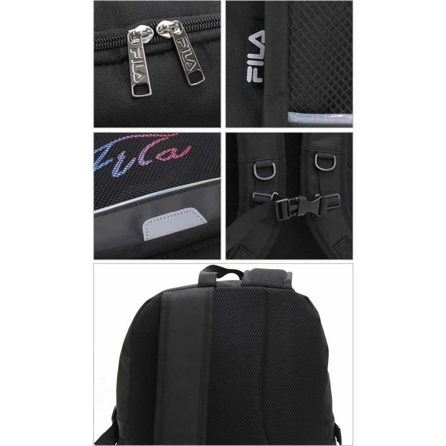 FILA（フィラ） リュックサック デイパック レディース バックパック 大容量 PC タブレット 通学 旅行 学生 高校生 女子 ロゴ ...
