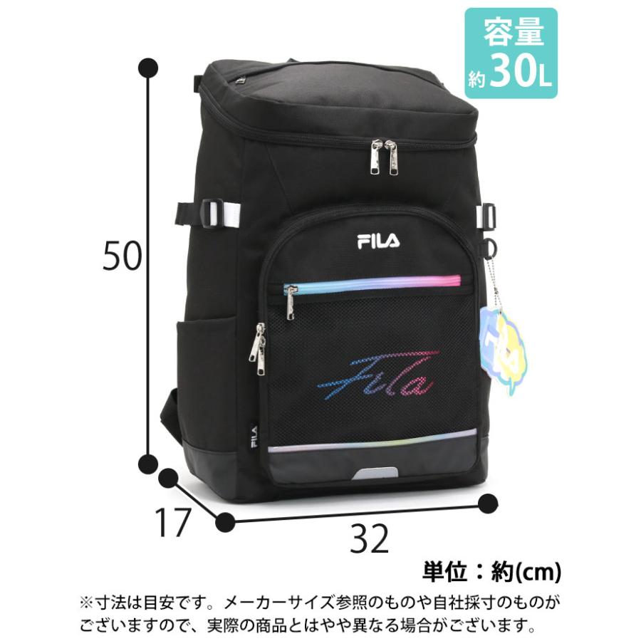 FILA リュックサック スクエア フィラ デイパック バックパック ボックス PC タブレット レディース 女性 大容量 通学 おしゃれ ...