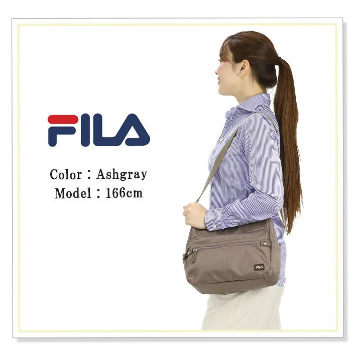 FILA フィラ ショルダーバッグ 肩掛け 斜め掛け マザーズバッグ レディース メンズ ピムス ツイルナイロン A5 7664 : バッグと ...