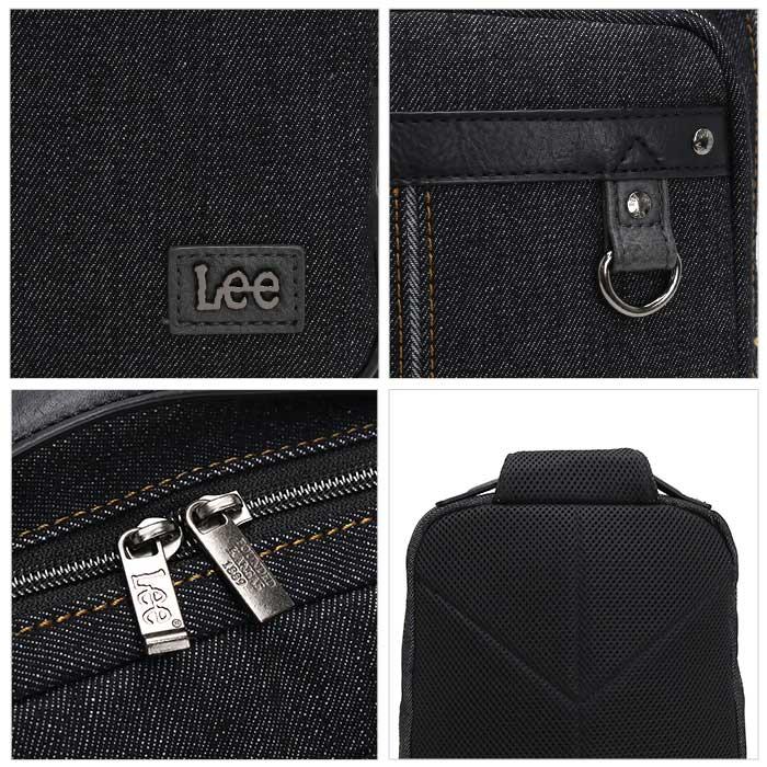 Lee ボディバッグ リュック 2WAY リー ワンショルダー ボディーバッグ ワンショルダーバッグ ワンショル リュックサック B5 A4 通勤 通学 タブレット 男女兼用 : バッグと ...