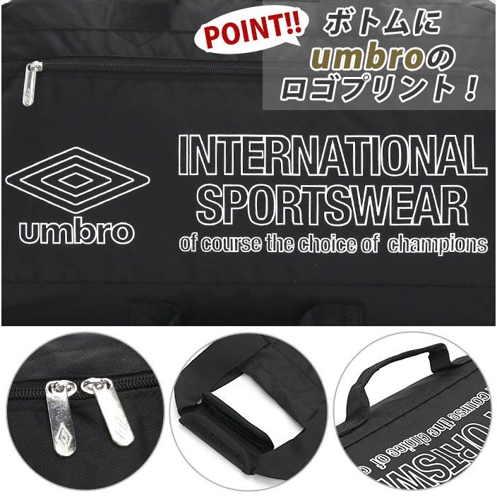 umbro（アンブロ） ボストンバッグ UMBRO 37L メンズ 大容量 2WAY ショルダー 男子 通勤 通学 試合 部活 ジム 旅行 ギフト Venables 林間学校 自然学舎 宿泊 ...
