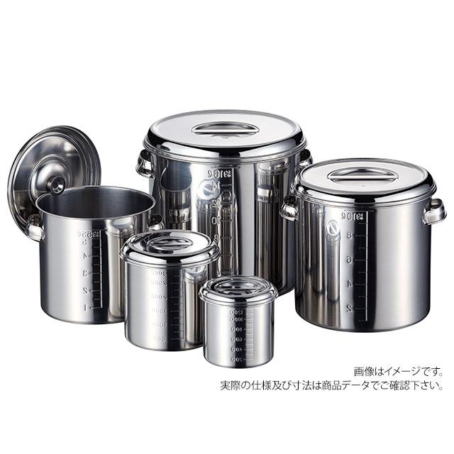 (1点) 保存容器 AG18-8 目盛付深型キッチンポット 16cm(手無) 赤川器物製作所 : 9002197620 : プロステYahoo!店 - 通販 - Yahoo!ショッピング