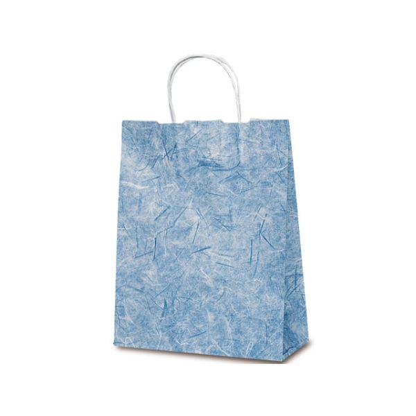 マランドリーノ (50点) 紙手提袋 1592 自動紐手提袋 T-X 彩流(紺) ベルベ 00308099 : プロステYahoo!店 - 通販 - Yahoo!ショッピング