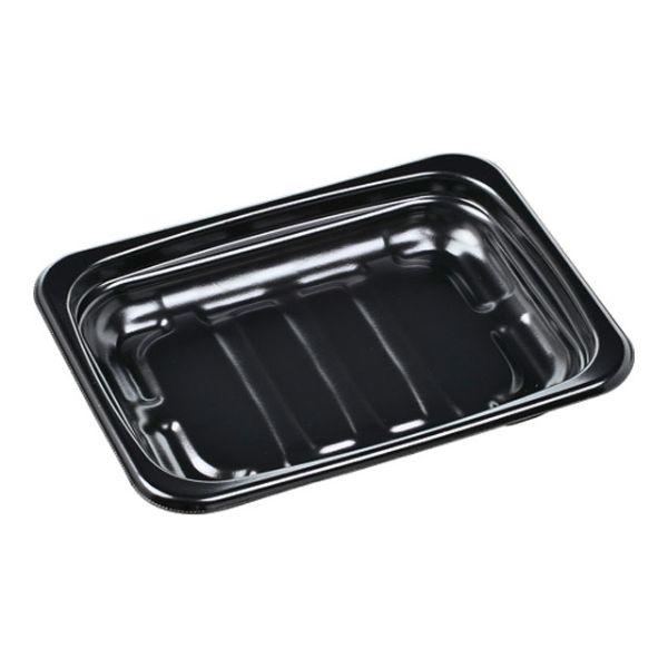 使い捨て食品容器 汎用トレー 発泡トレー 精肉容器 エフピコ BOX-28-21(40) 本体 黒 25枚 : 9004636800 : プロ ...