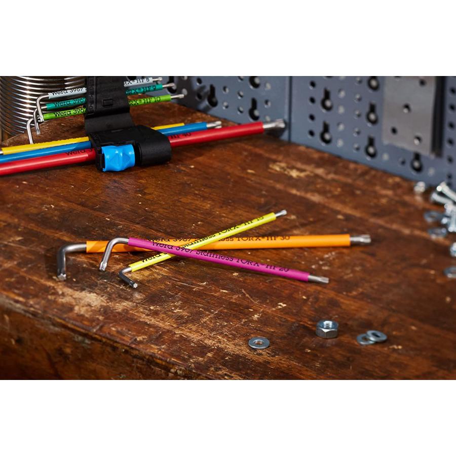 Wera ステンレス製トルクスレンチセット 落下防止機能付 9本組【マルチカラー】3967/9 TX SXL Multicolour HF Stainless 1 022689 : プロツール ...