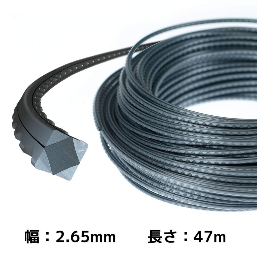 OREGON 111081E 2.65mm x 47m フレキシブレード ドーナッツタイプ ナイロンカッター ナイロンコード 替刃 替え刃 草刈 オレゴン 726084 : 農林業機械専門店 ...
