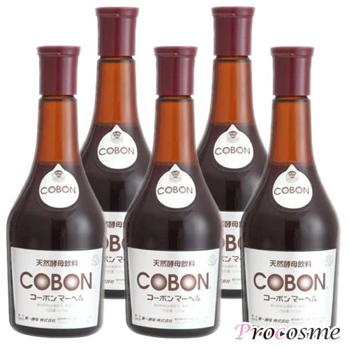 第一酵母 天然酵母飲料 コーボンマーベル 525ml×5本 : プロコスメYahoo!店 - 通販 - Yahoo!ショッピング