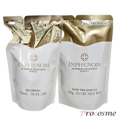 MILBON ミルボン インフェノム シャンプー 詰替え 230ml + トリートメント 230g : プロコスメYahoo!店 - 通販 - Yahoo!ショッピング