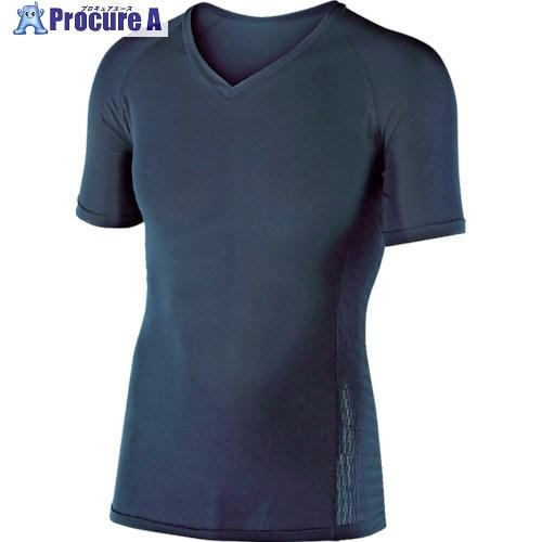 おたふく BT冷感 パワーストレッチ 半袖Vネックシャツ ブラック LL 102-7069 JW-622-BK-LL 1着 : プロキュアエース - 通販 - Yahoo!ショッピング