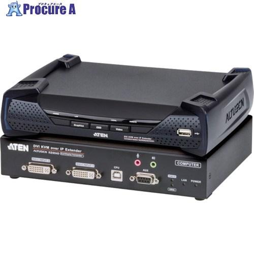 ATEN IP-KVMエクステンダー トランスミッター＆レシーバー/DVI/デュアルディスプレイ 115-2418 KE6940 1台 :115-2418:プロキュアエース - 通販 ...