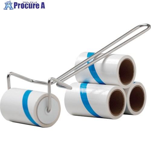 ミドリ安全 衣類用 ミドリ粘着ローラー スペアテープ らせんカットタイプ MS80A 80mm幅 100巻入り 121-3136 MS80A 1箱 : 121-3136 : プロキュアエース ...