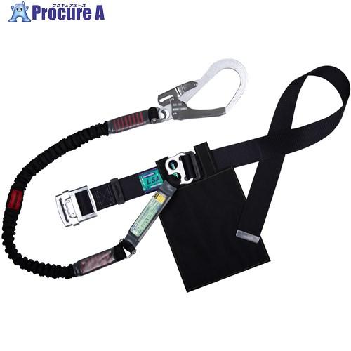 TSUYORON 胴ベルト型墜落制止用器具(伸縮タイプ)ノビロン(BK) 黒 Mサイズ ベルト幅50MM×長さ1200MM 163-5092 TB-NV-599-BLK-BK-M-BP 1本 ...