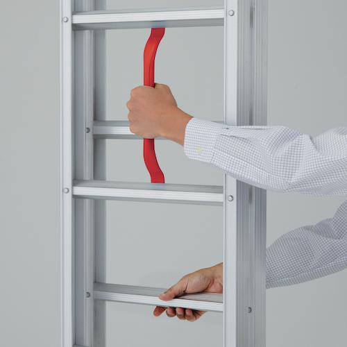 長谷川工業 ハセガワ アルミ製 押し上げ式2連はしご LQ2型 4m(10465) 578-4489 LQ2-40B 1台 : プロキュアエース - 通販 - Yahoo!ショッピング