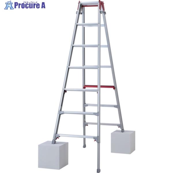 長谷川工業 ハセガワ 脚部伸縮脚立 シャガマン 7段(10904) 678-9625 RYR-21A 1台 : プロキュアエース - 通販 - Yahoo!ショッピング
