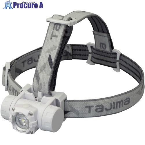 タジマ ヘッドライト セフヘッドライト MD 500lm 大径照射 内蔵充電池ホワイト 698-2414 SFNDM50A-N30W 1個 ...