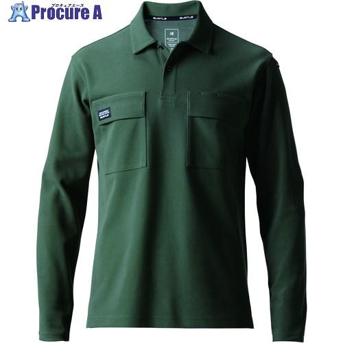 BURTLE 長袖ポロシャツ515-14-4Lミルスグリーン 700-8706 515-14-4L 1着 : プロキュアエース - 通販 - Yahoo!ショッピング