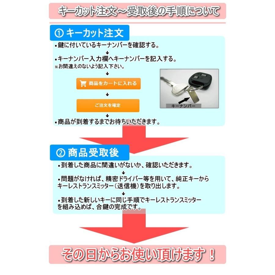 トヨタ パッソ KGC10 KGC15 QNC10 KGC30 KGC35 対応 キーカット 付 ブランクキー 2ボタン 純正キー互換 キーレス内蔵型 合鍵 カギ キーレス : total ...