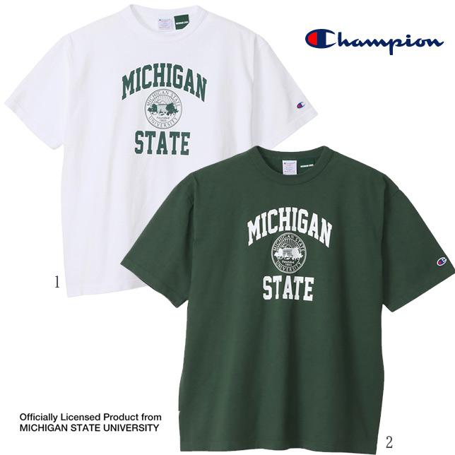 Champion チャンピオン T1011 US Tシャツ MADE IN USA MSU 校章 プリントTシャツ メンズ C5-Z305 : f-basic - 通販 - Yahoo!ショッピング