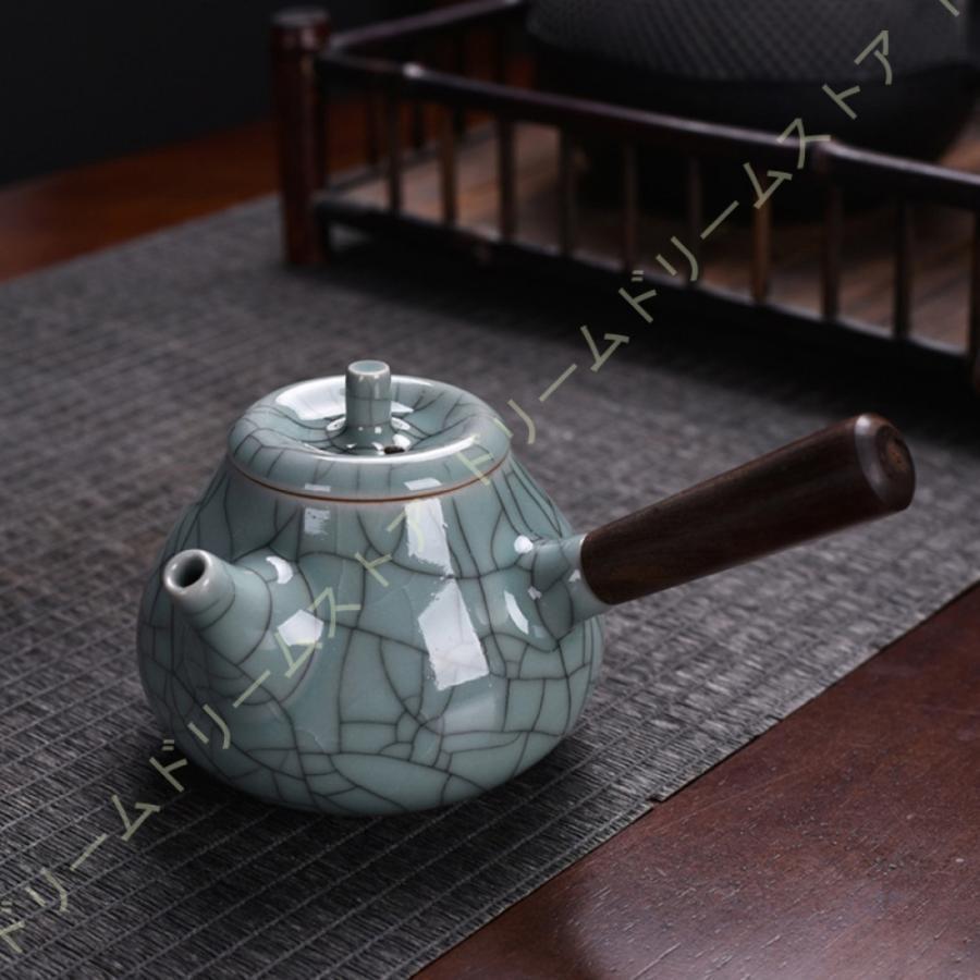 茶器セット 急須1 ミニ湯のみ6 陶器の茶こし付き はさみ焼 茶器 お茶 緑茶 紅茶 ほうじ茶 おいしい 煎茶 せん茶 玉露 還暦祝い 結婚 ...