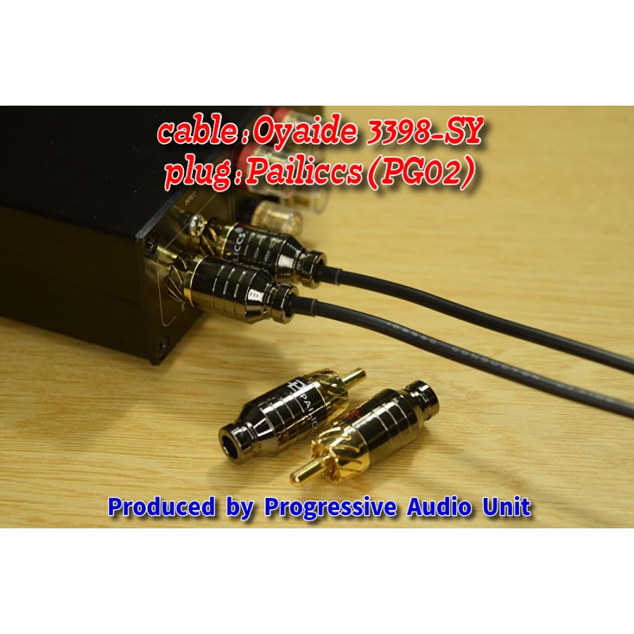 Oyaide 3398-SY＋金メッキプラグ（PG02）/0.15m×2本 : Progressive Audio Unit 2 - 通販 - Yahoo!ショッピング