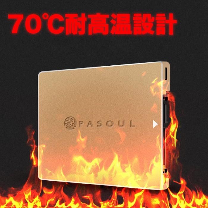 3年国内保証 新品 2.5インチ 内蔵型SSD 120GB PASOUL SATA 6Gbps TLC Read(MAX)550 Write(MAX)400MB/s 送料無料 ポスト投函 ...