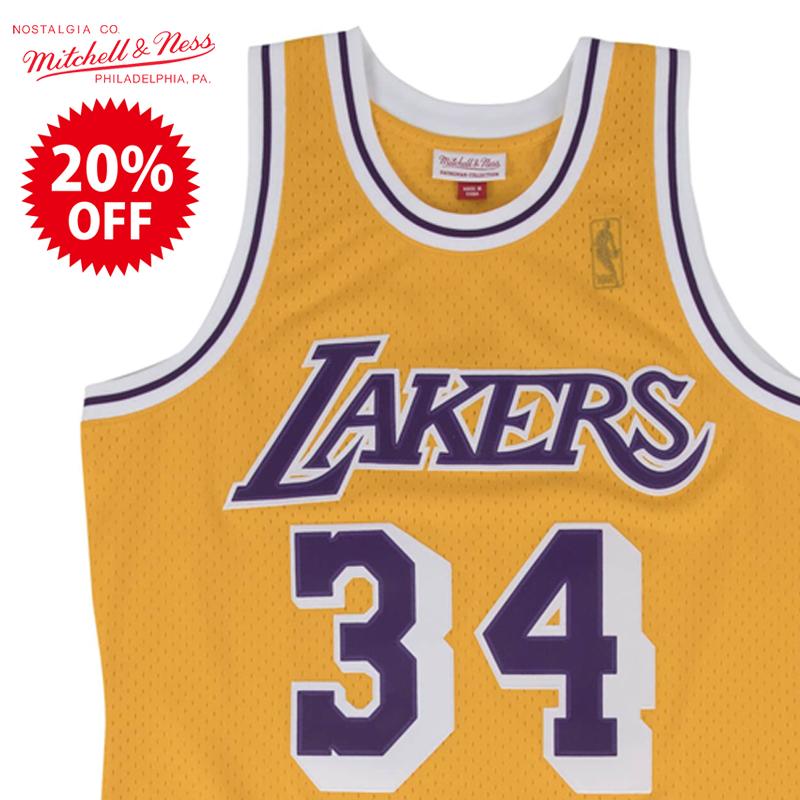 MITCHELL&NESS ロサンゼルス・レイカーズ シャキール・オニール バスケットボール ゲームシャツ : swingman-jersey-06 : PROJECT the WOLF ...