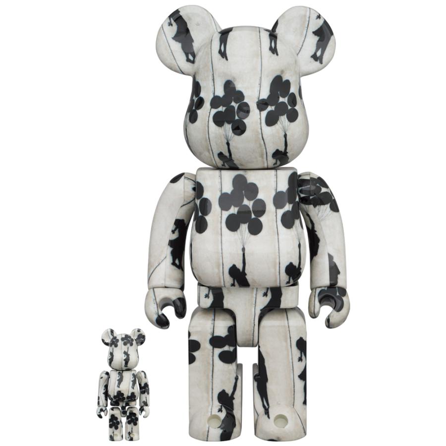 MEDICOM TOY BE@RBRICK Flying Balloons Girl 100％ & 400％ : PROJECT 1・6 - 通販 - Yahoo!ショッピング