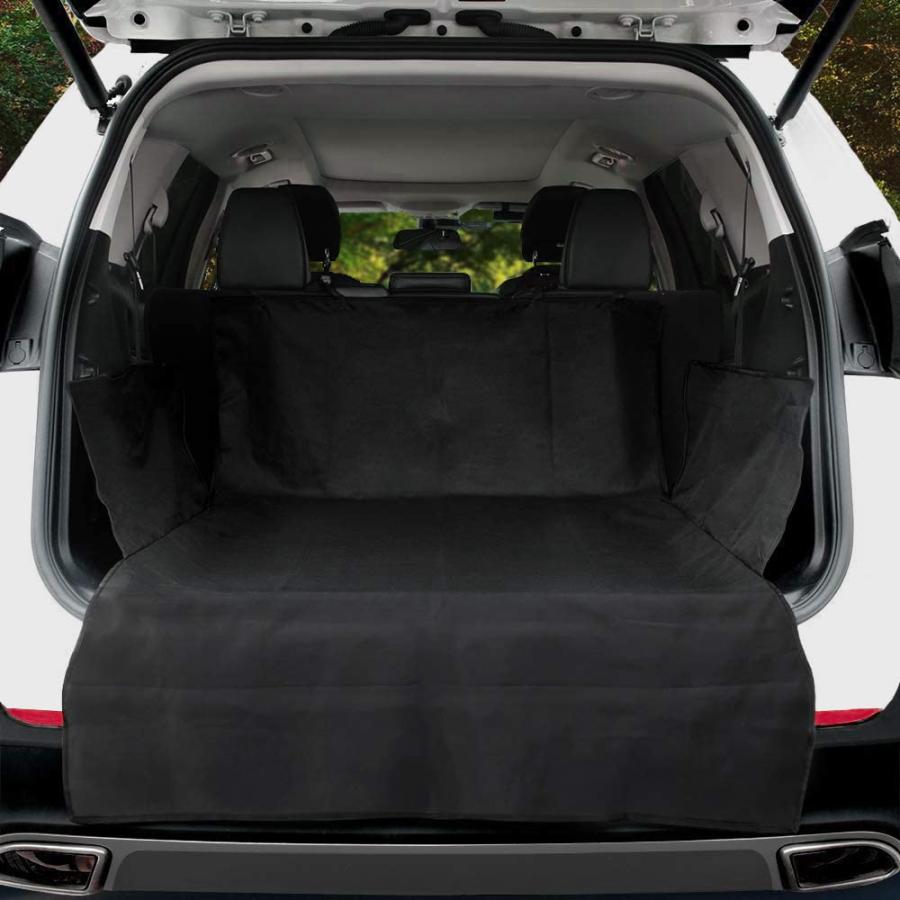 Temiry 車用 ラゲッジマット 撥水 荷台マット 汚れに強い 後部座席 滑り止め カー汎用品 600D オックスフォード 耐久性 ワンタッチバック : プロジェクトC - 通販 ...