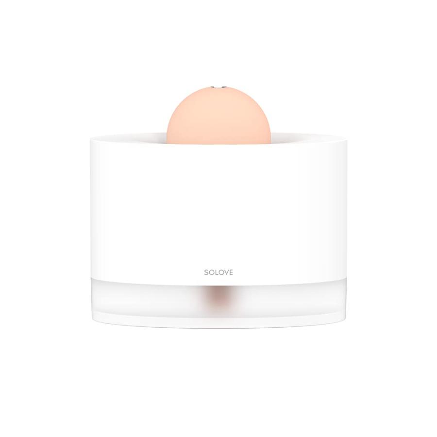 zepan SOLOVE 加湿器 卓上加湿器 400ml大容量 USB充電式 車用加湿器 設計 手軽 コンパクト 旅行 寝室 オフィス 乾燥対 ...