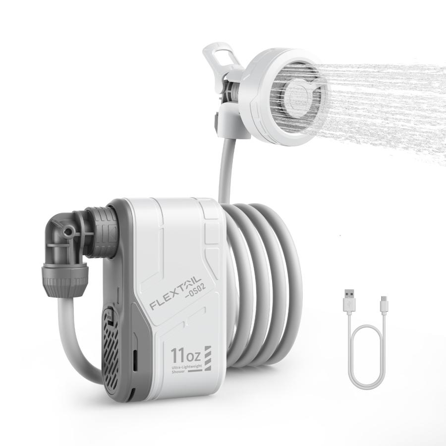 FLEXTAILGEAR MAX SHOWER ポータブルシャワー 簡易シャワー 電動シャワー 携帯シャワー キャンプ シャワー ポンプ 1 : プロジェクトC - 通販 - Yahoo!ショッピング