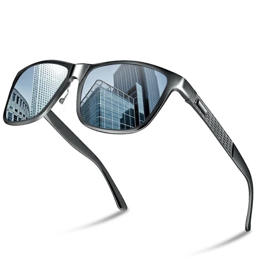 [Glazata] 偏光サングラス UV400 紫外線カット メタルフレームスポーツサングラス ドライブ/野球/自転車/釣り／ランニング／ゴルフ／運転 : プロジェクトC - 通販 ...