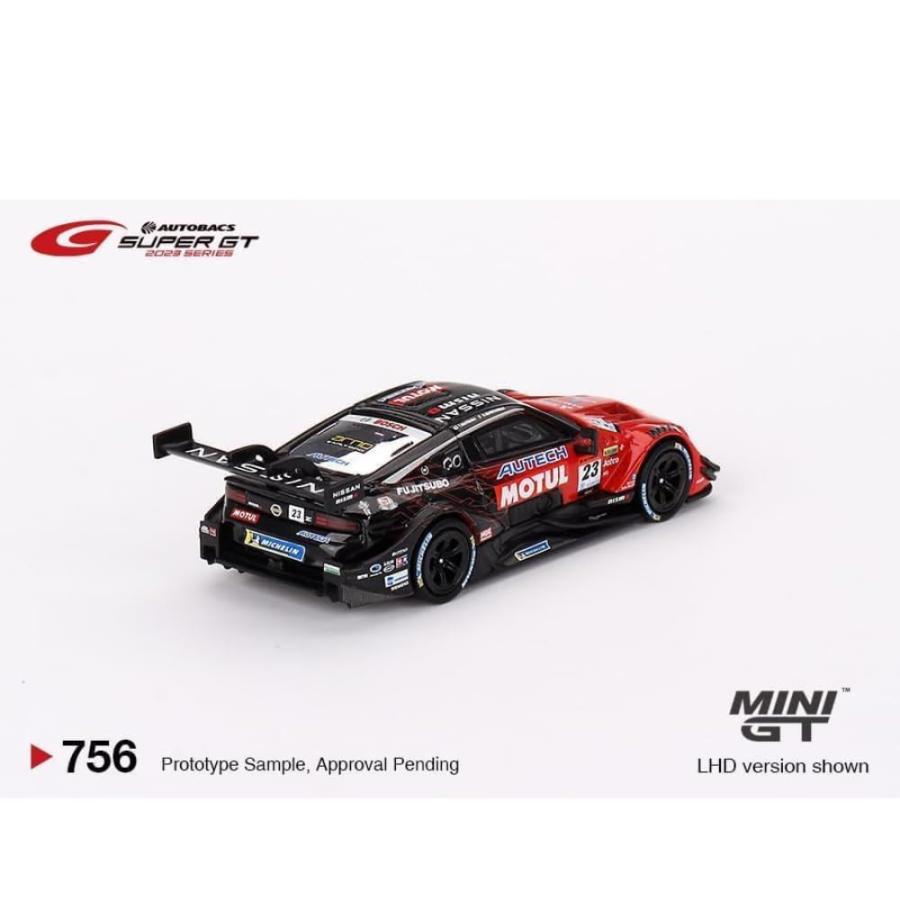 MINI GT 1/64 ニッサン Z GT500 NISMO SUPER GTシリーズ 2023#23 MOTUL AUTECH (左 ...