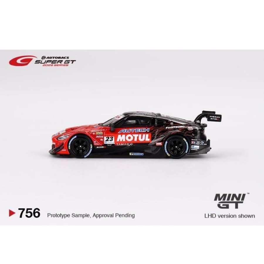 MINI GT 1/64 ニッサン Z GT500 NISMO SUPER GTシリーズ 2023#23 MOTUL AUTECH (左 ...