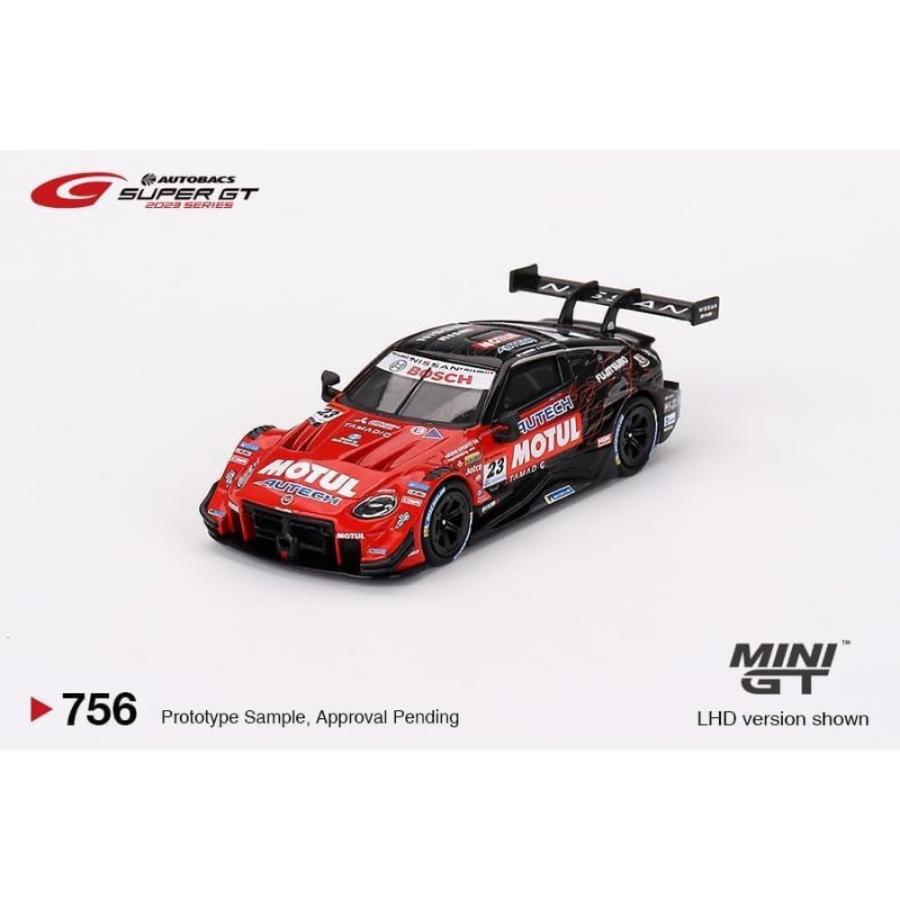 MINI GT 1/64 ニッサン Z GT500 NISMO SUPER GTシリーズ 2023#23 MOTUL AUTECH (左 ...