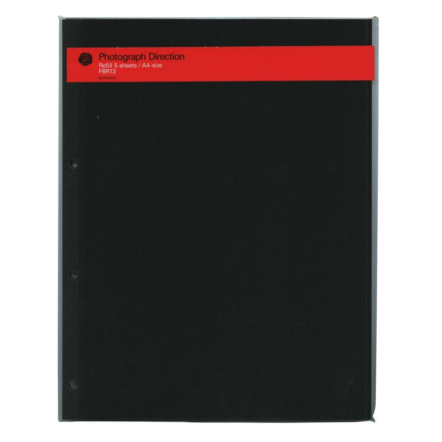 デルフォニックス フォトアルバム リフィル [A4サイズ対応] PD 粘着式 日本製 (L判x写真30枚分) ブラック 225x290 FBR13-B : プロジェクトD - 通販 ...