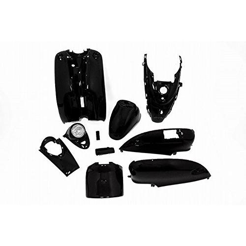 バイクパーツセンター(Bike Parts Center) ヤマハ ビーノ VINO (5AU) 外装10点セット ブラック 3072 : プロジェクトD - 通販 - Yahoo!ショッピング