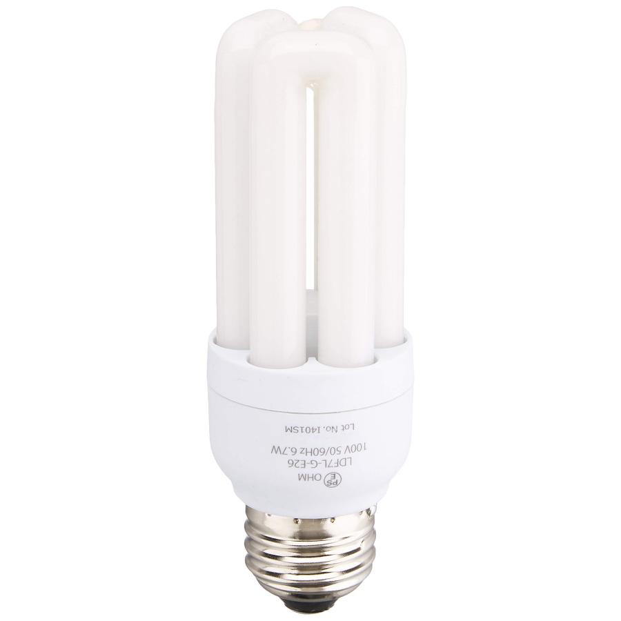 OHM LED電球 発光管露出形 E26 60形相当 6.7W 電球色 全方向タイプ 120mm LDF7L-G-E26 06-1679 : プロジェクトD - 通販 - Yahoo!ショッピング