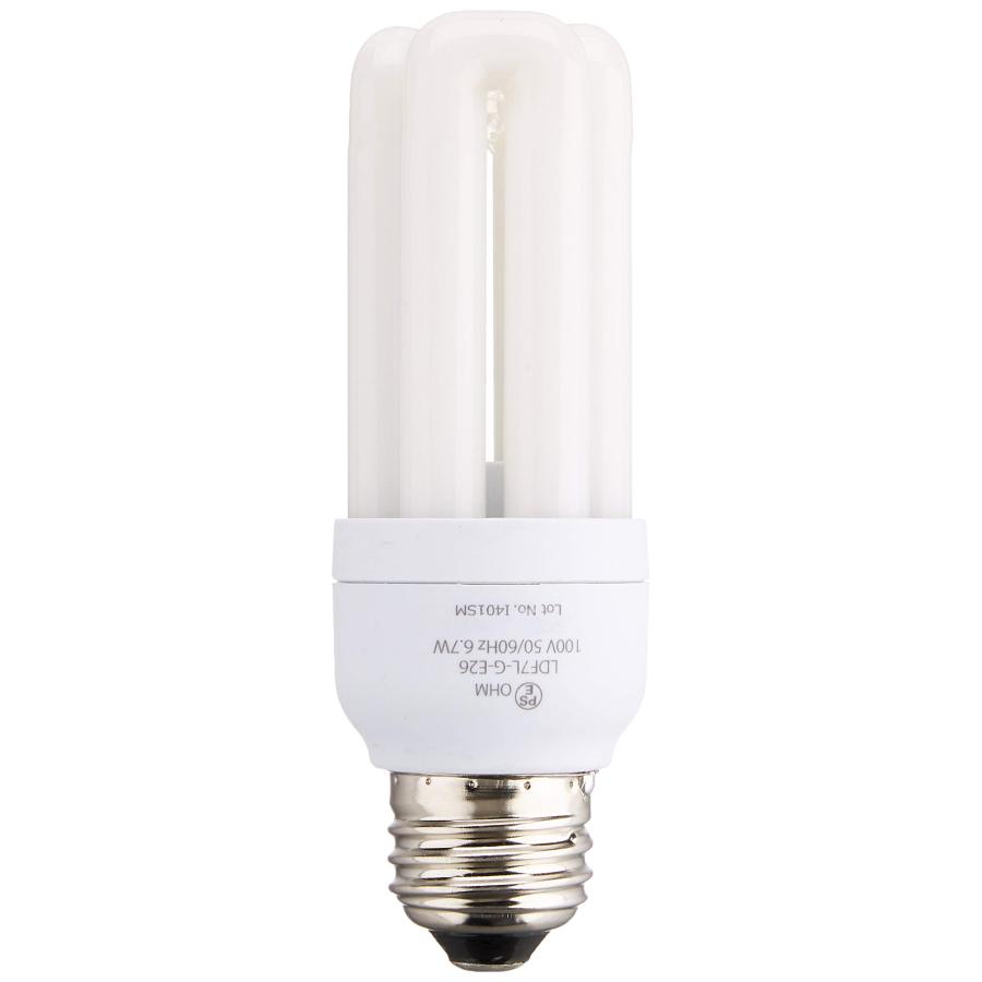 OHM LED電球 発光管露出形 E26 60形相当 6.7W 電球色 全方向タイプ 120mm LDF7L-G-E26 06-1679 : プロジェクトD - 通販 - Yahoo!ショッピング