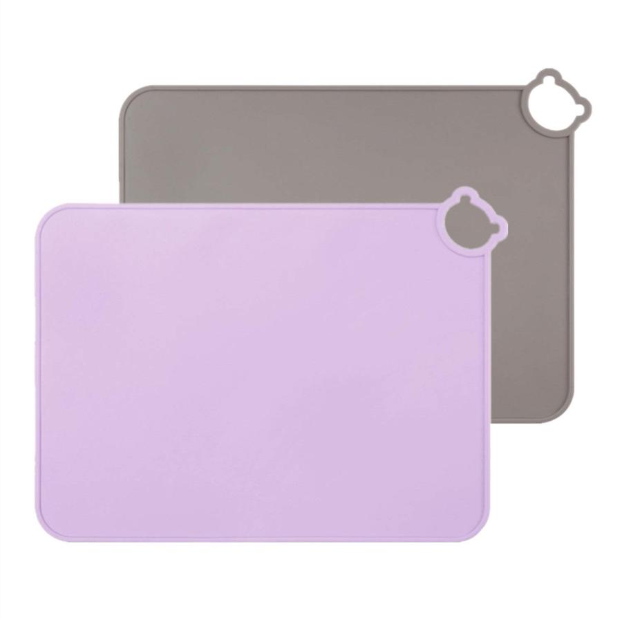 IYYI 子供用食事マット キッズ シリコン ランチョンマット 撥水 食べこぼしマットシリコンマット ベビー 離乳食 耐熱 滑り止め ...