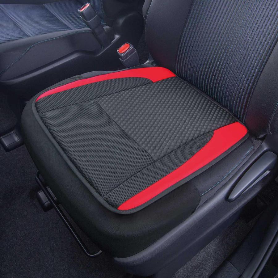 ボンフォーム(BONFORM) シートクッション ベーシックスタイル ヒップ型 スカート付 45x45cm レッド 5748-43RE : プロジェクトD - 通販 - Yahoo!ショッピング