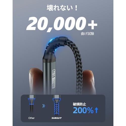 SUNGUY USB3.1 Gen2 USB Type C ケーブル 0.5M USB-A & USB-C 10Gbps高速データ転送 タイプc ケー : プロジェクトD - 通販 ...