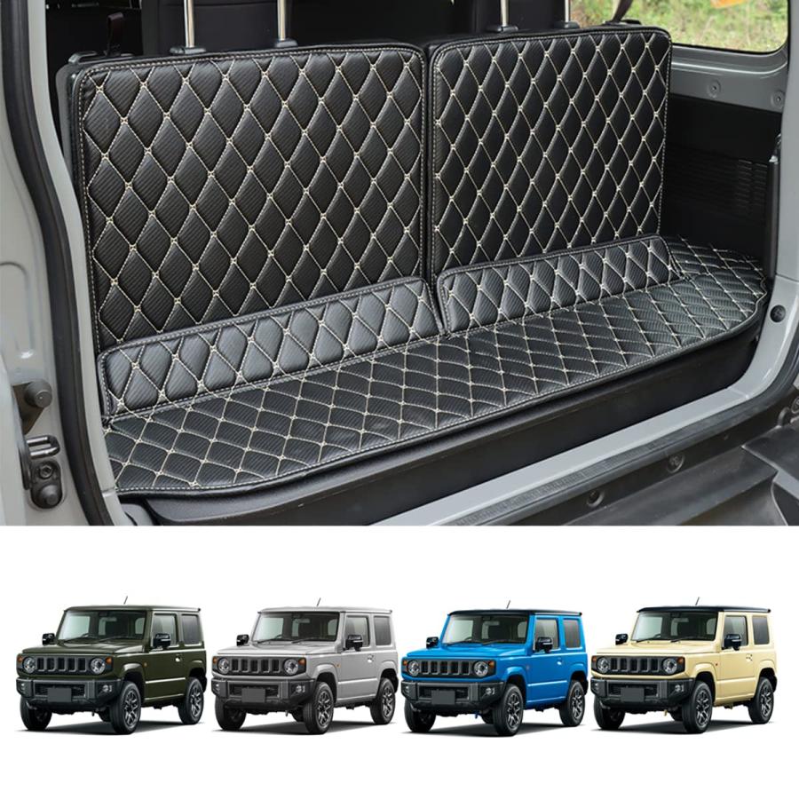 Temiry ラゲッジマット 新型ジムニー用 JB64W JB74W 専用 撥水 荷台マット 汚れに強い 後部座席 滑り止め 厚手PU : プロジェクトD - 通販 - Yahoo!ショッピング